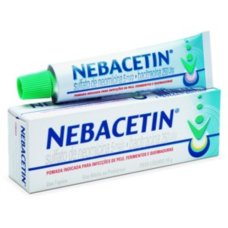 Diabete Service - Nebacetin Pomada 15g