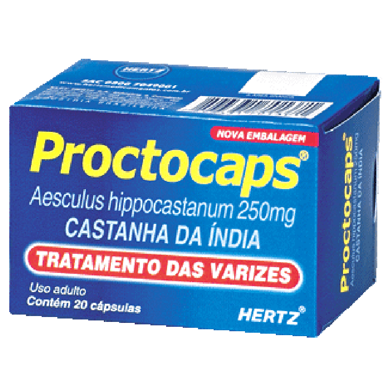 Dassette Pharma Proctocaps 250mg c 20 cps