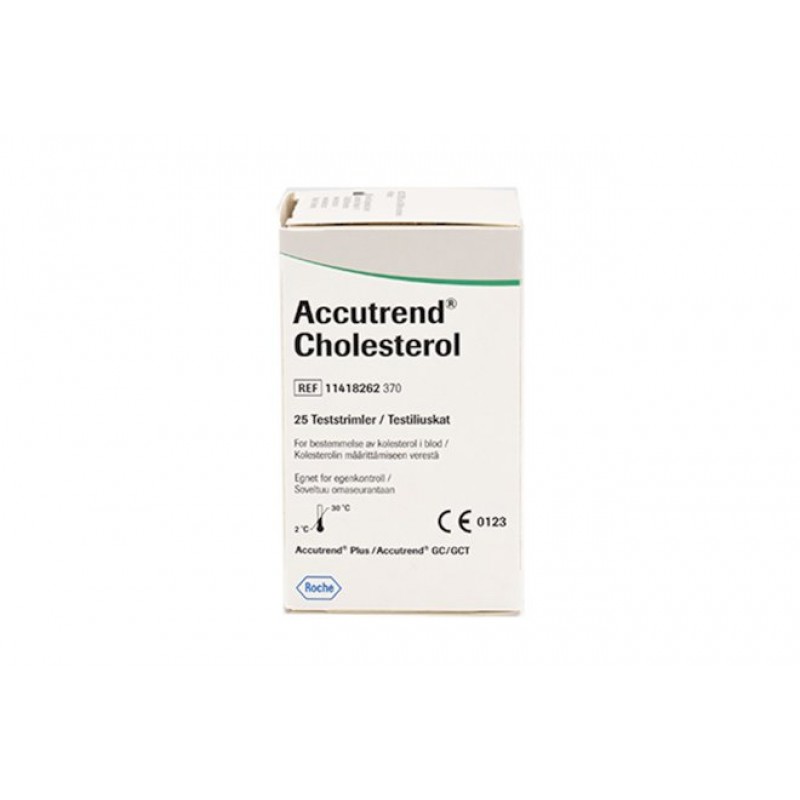 Dassette Pharma Accutrend Plus Tiras para Colesterol (25 tiras) Val. 31 ...