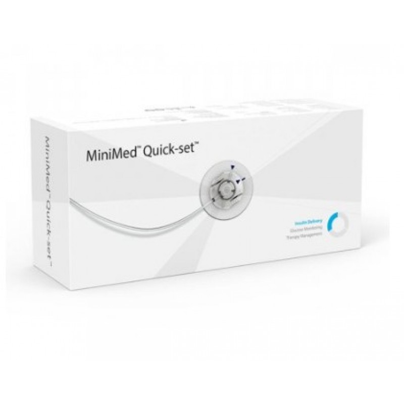 Dassette Pharma Conjunto de infusão QuickSet Paradigm 9mm/60cm