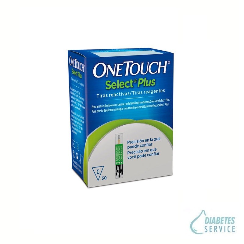 Dassette Pharma One Touch Select Plus com 50 tiras